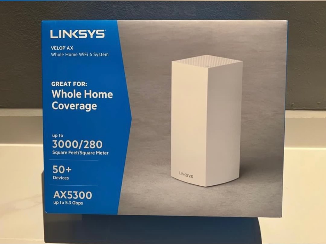 Linksys MX5300 (AX5300) Router Mesh Wifi 6 (Less than 2 month old ...