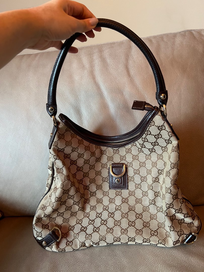 Authentic Gucci Hobo Bag, Luxury, Bags & Wallets on Carousell
