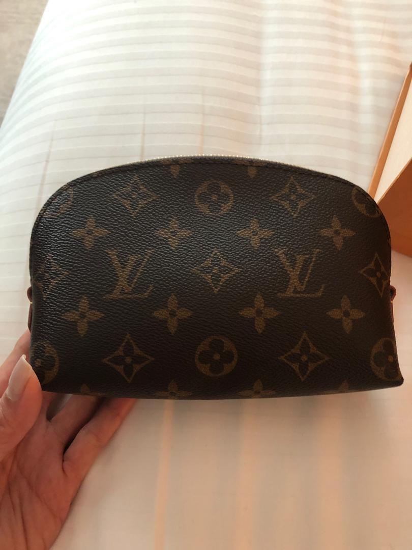 Authentic Louis Vuitton LV Pouch, Luxury, Bags & Wallets on Carousell