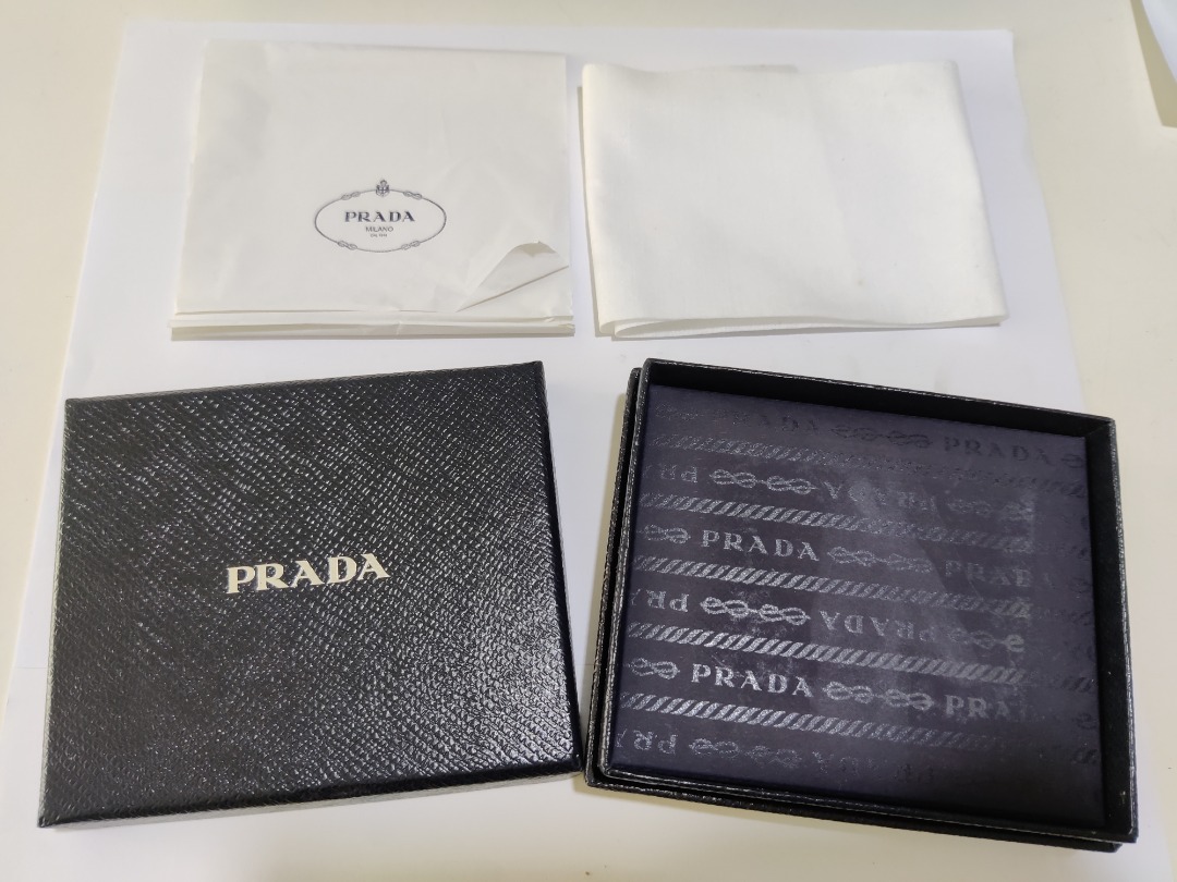 BOX ONLY - AUTHENTIC PRADA BOX, Luxury, Accessories on Carousell