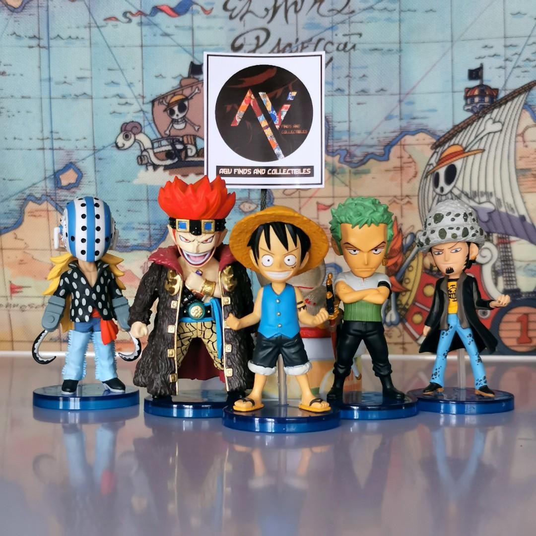 Authentic WCF Set of 5 - Luffy, Zoro, Law, Kid and Killer, Hobbies ...