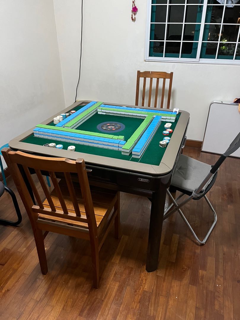 Automatic Mahjong Table, Hobbies & Toys, Toys & Games on Carousell