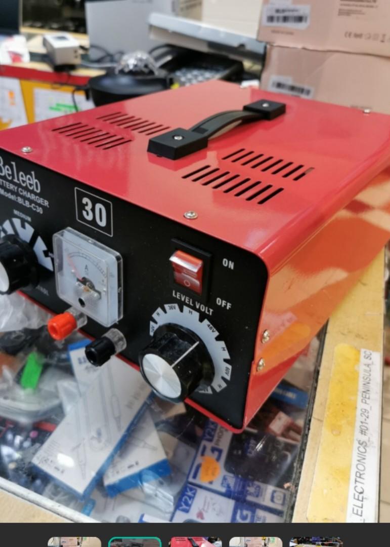 Beleeb Battery Charger Automotive Maintainer 12V 24V 36V 48V 60V 72V ...