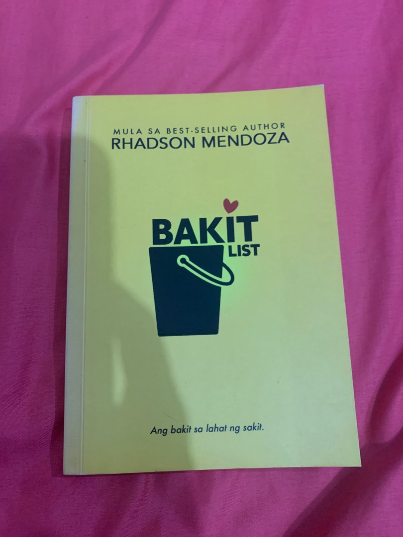 Bakit List by Rhadson Mendoza, Hobbies & Toys, Books & Magazines ...