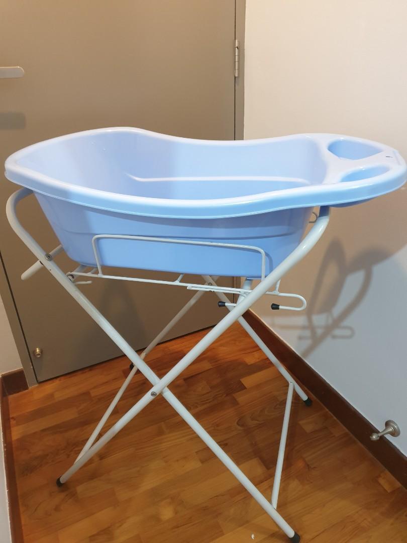Bath Tub Stand (collapsible), Babies & Kids, Bathing & Changing ...