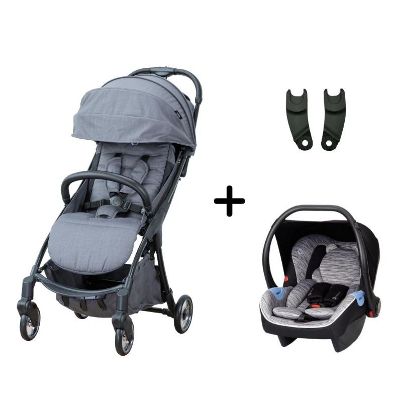 Beblum Navuto+ Stroller + Danzo Carseat, Babies & Kids, Going Out ...