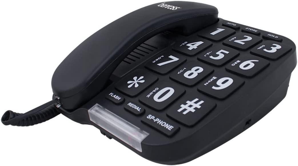 Benross 44570 Jumbo Big Button Home Telephone / Black / Hands Free ...