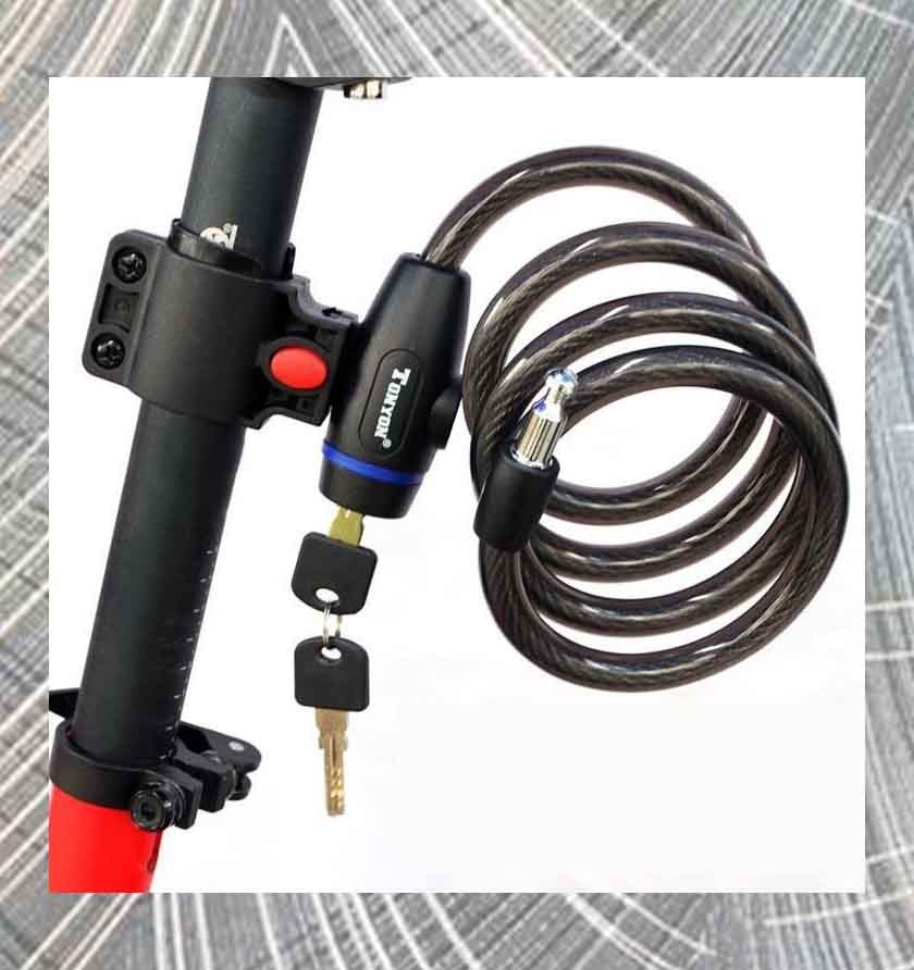 Bicycle Key Lock Quick release on bicycle seat post Bicycle Lock ...