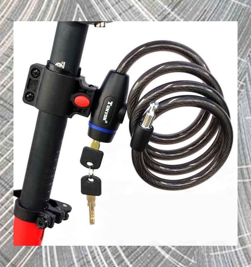 Bicycle Key Lock Quick release on bicycle seat post Bicycle Lock ...