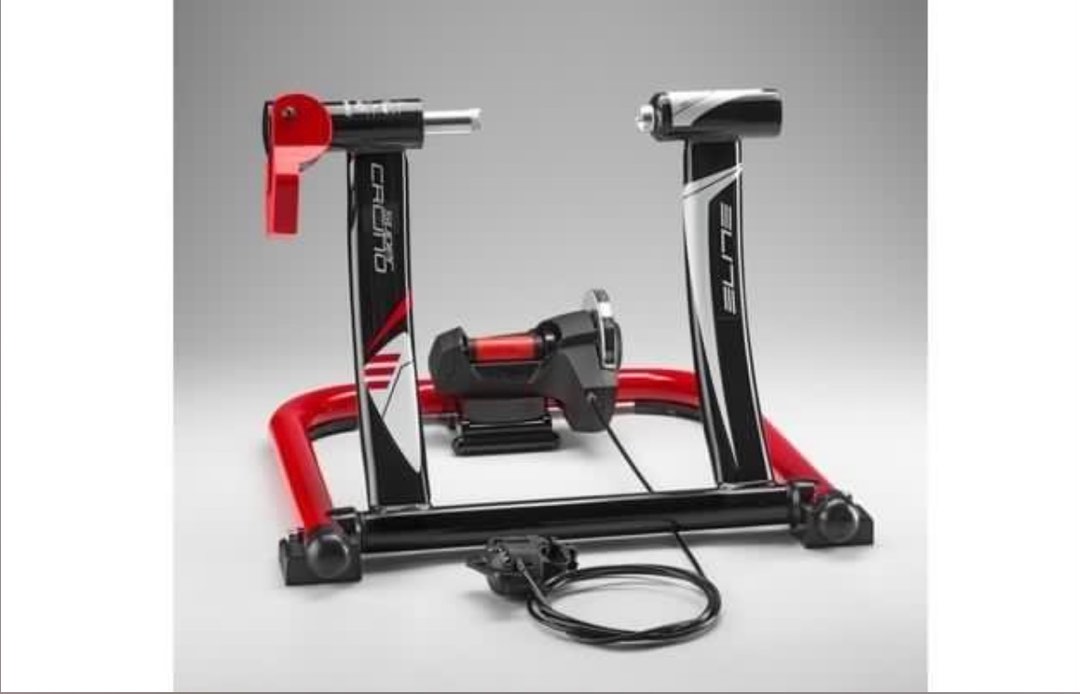 Elite SuperChrono Bicycle Trainer, Sports Equipment, Bicycles & Parts ...