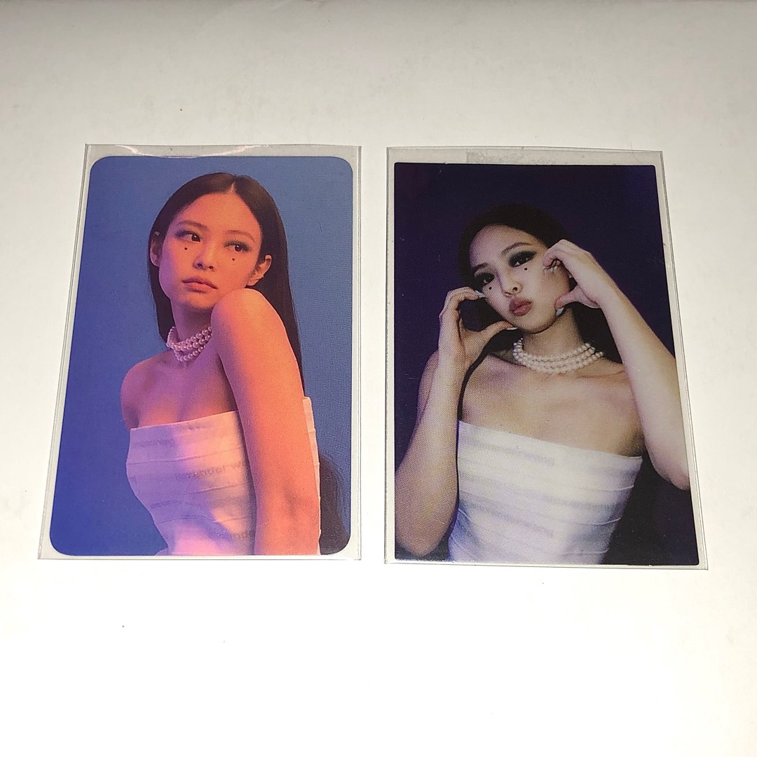 Blackpink Jennie jentube jencheeks the album photocard pc SET, Hobbies ...