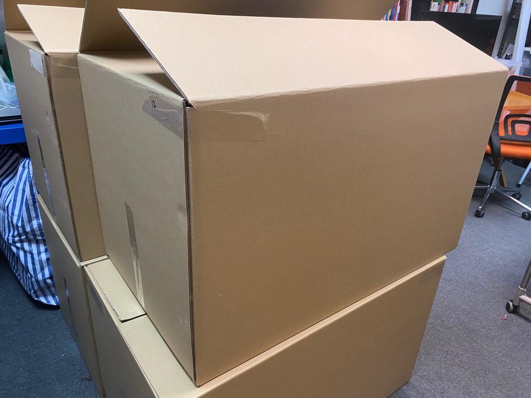 BN Giant Carton Packing Sturdy Solid Box, Furniture & Home Living, Home ...