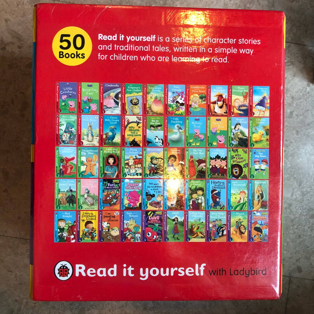 BN sealed 50 ladybird books collection box set, Hobbies & Toys, Books ...