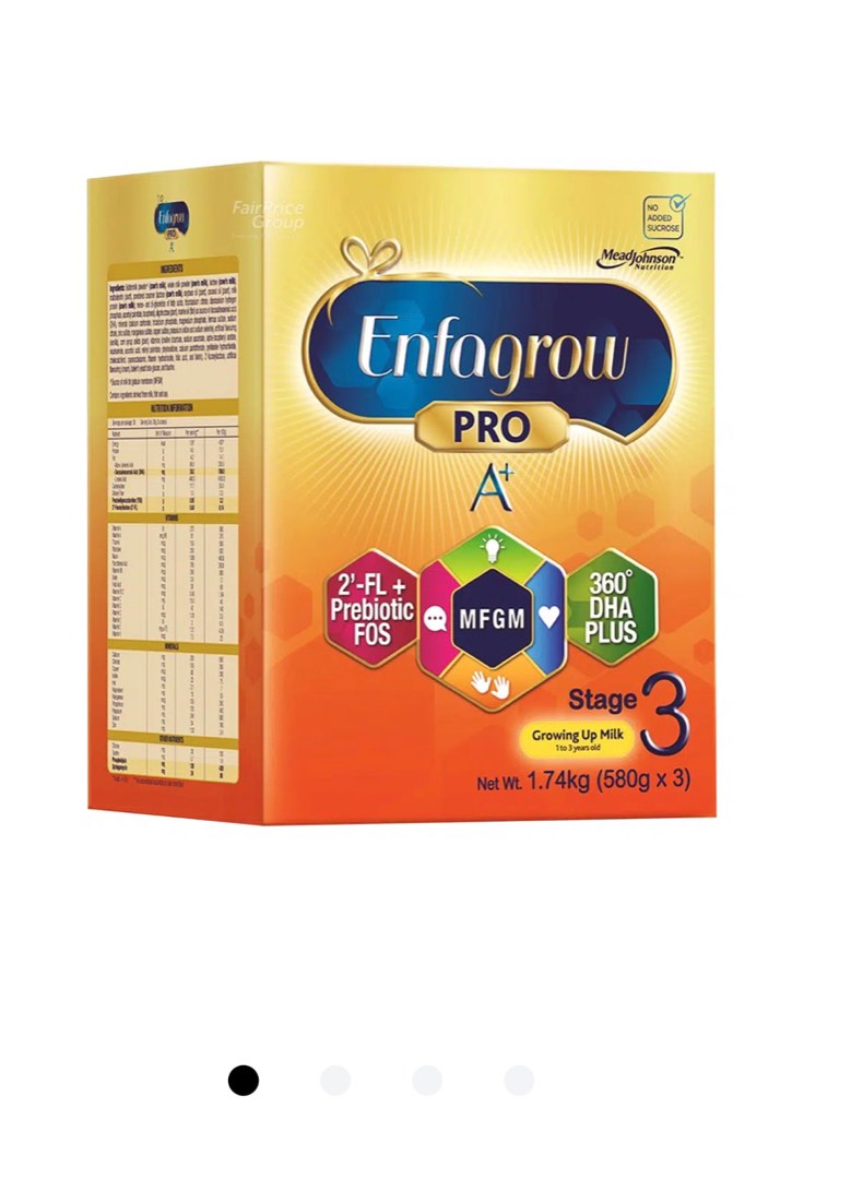 1 Box BN Sealed Enfagrow Pro A+ Growing Up Milk Powder Formula - Stage 3, 1.74KG, Babies & Kids ...