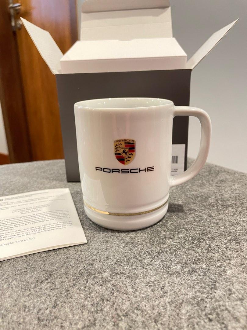 BNIB Genuine Porsche White Crested Small Mug WAP0506060MSTD Tea Coffee ...