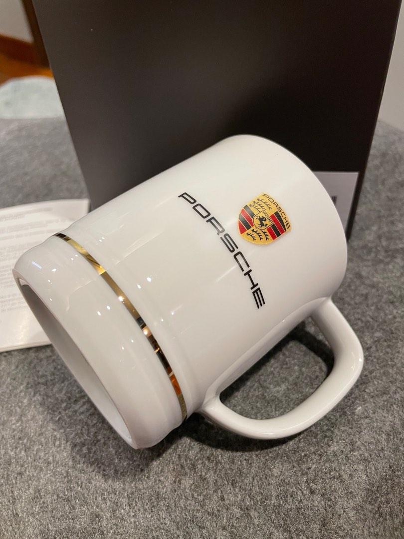 BNIB Genuine Porsche White Crested Small Mug WAP0506060MSTD Tea Coffee ...