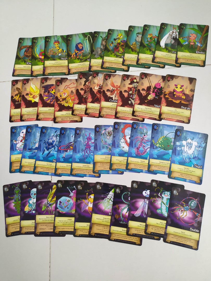 Book Bug Cards 4 Complete 81 Cards, Hobbies & Toys, Toys & Games on ...