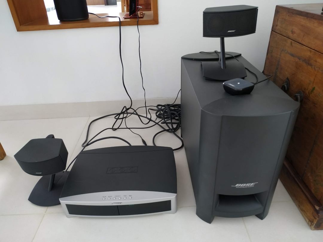 Bose 321 Series III Home Theatre System with Bluetooth, Audio ...