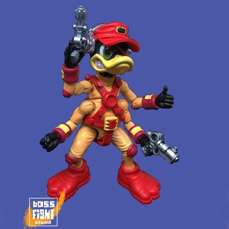 Boss Fight Studio: Bucky O'Hare Dead-Eye Duck Action Figure Toy ...