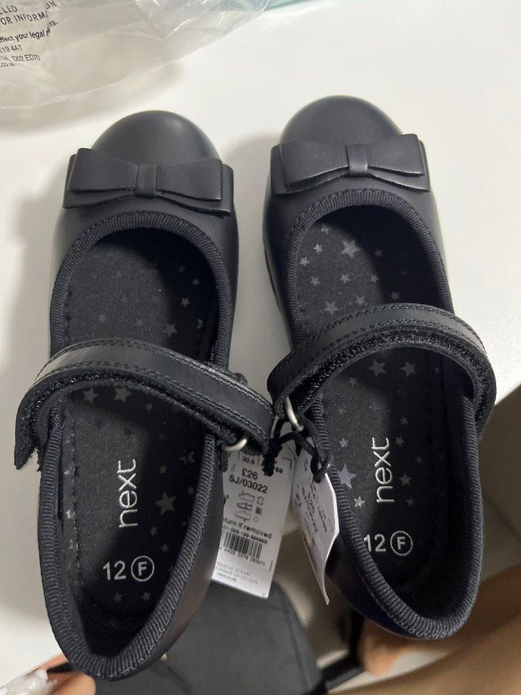 (Brand new) Girls’ black shoes from Next, Babies & Kids, Babies & Kids ...