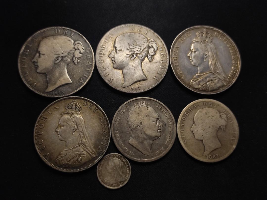 19TH CENTURY BRITISH SILVER COINS - RARELY OFFERED, Hobbies & Toys ...