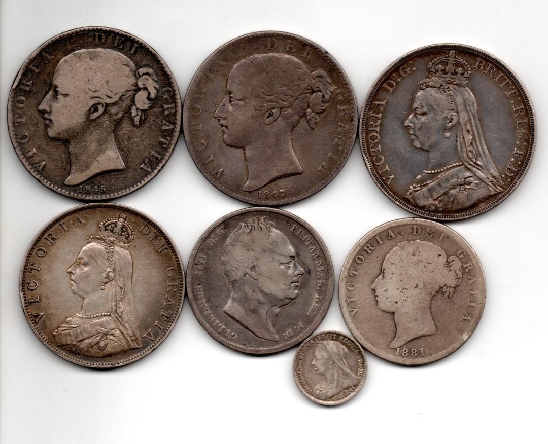 19TH CENTURY BRITISH SILVER COINS - RARELY OFFERED, Hobbies & Toys ...