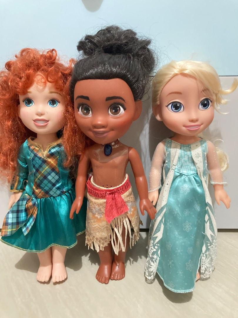 Bundle set merida, moana singing, elsa, Hobbies & Toys, Toys & Games on ...