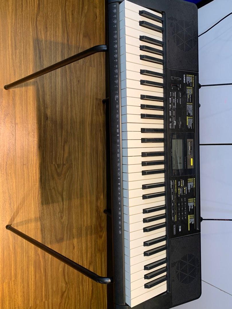 Casio Keyboard with stand, Hobbies & Toys, Music & Media, Musical ...