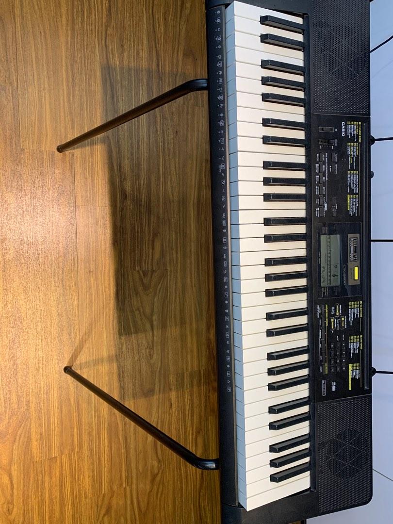 Casio Keyboard with stand, Hobbies & Toys, Music & Media, Musical ...