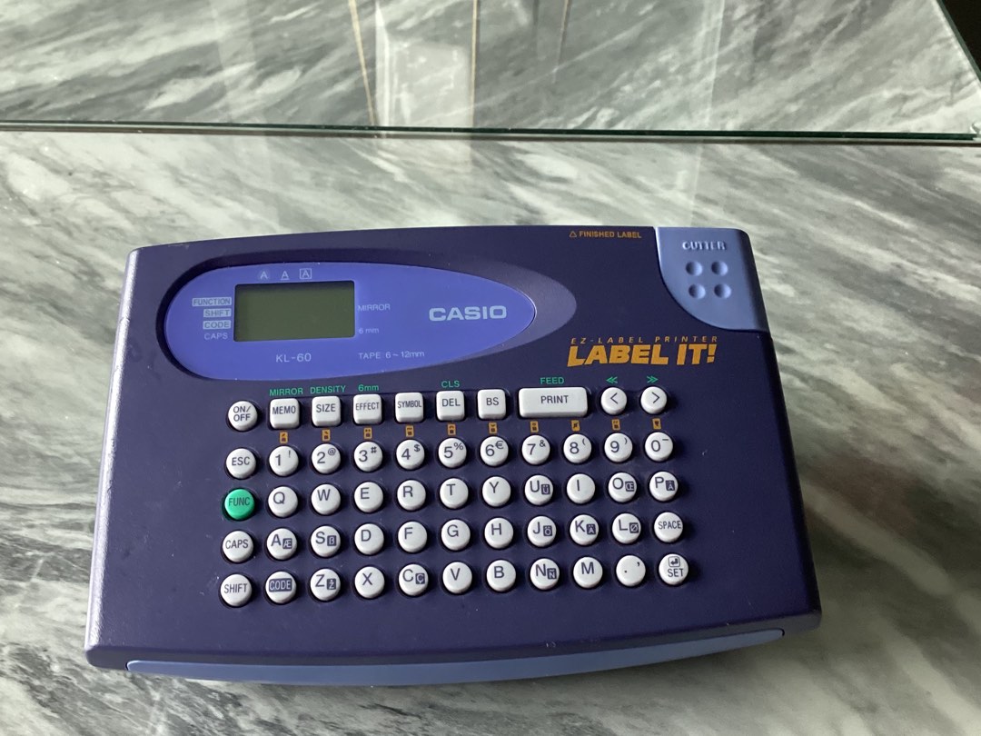 Casio Label Printer, Computers & Tech, Printers, Scanners & Copiers on ...
