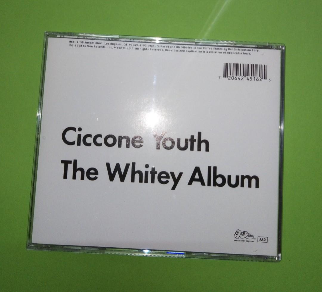 CD CICCONE YOUTH : THE WHITEY ALBUM (1995, REISSUE) SONIC YOUTH NOISE ...