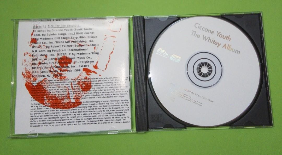 CD CICCONE YOUTH : THE WHITEY ALBUM (1995, REISSUE) SONIC YOUTH NOISE ...
