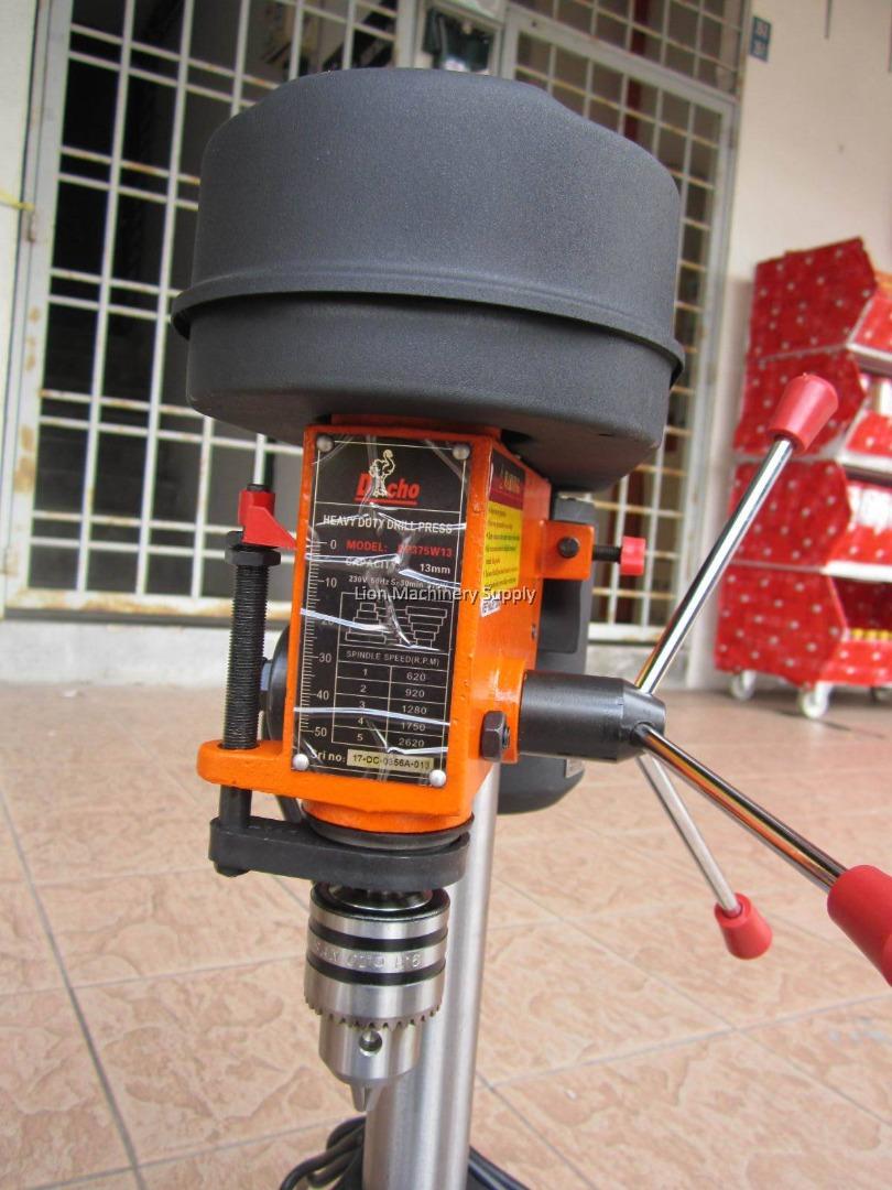 Dacho 375W 13mm Bench Drill Press Machine DP375W13 - 100% Coopler Motor ...
