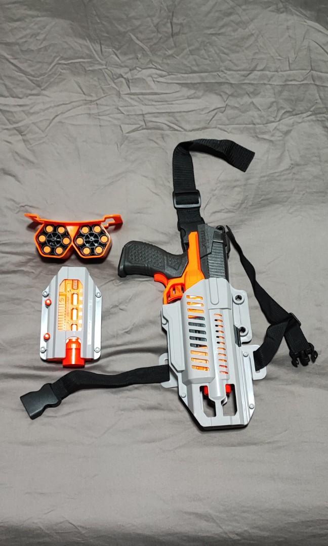 Nerf Toy Dart Zone Adventure Force Deuce Pro Ultimate Dart Blaster