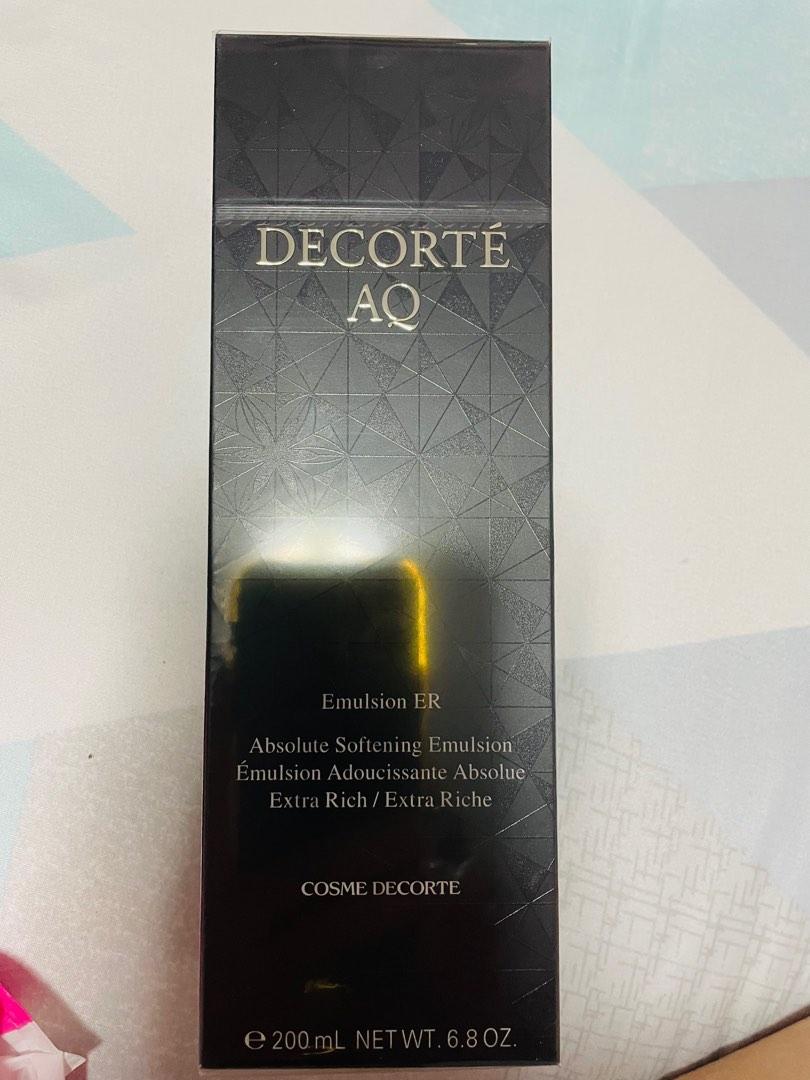 DECORTE AQ Emulsion ER 200ml, Beauty & Personal Care, Face, Face Care on Carousell