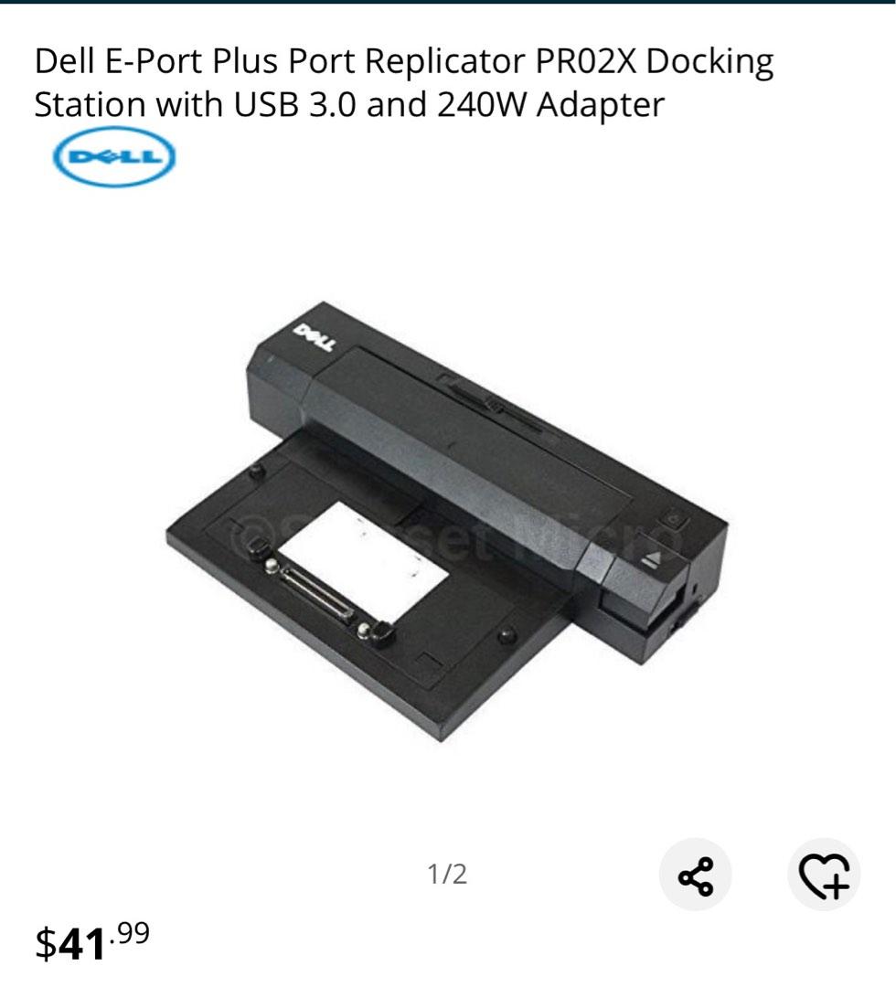 Dell E-Port PRO2X Docking Station, Computers & Tech, Parts ...