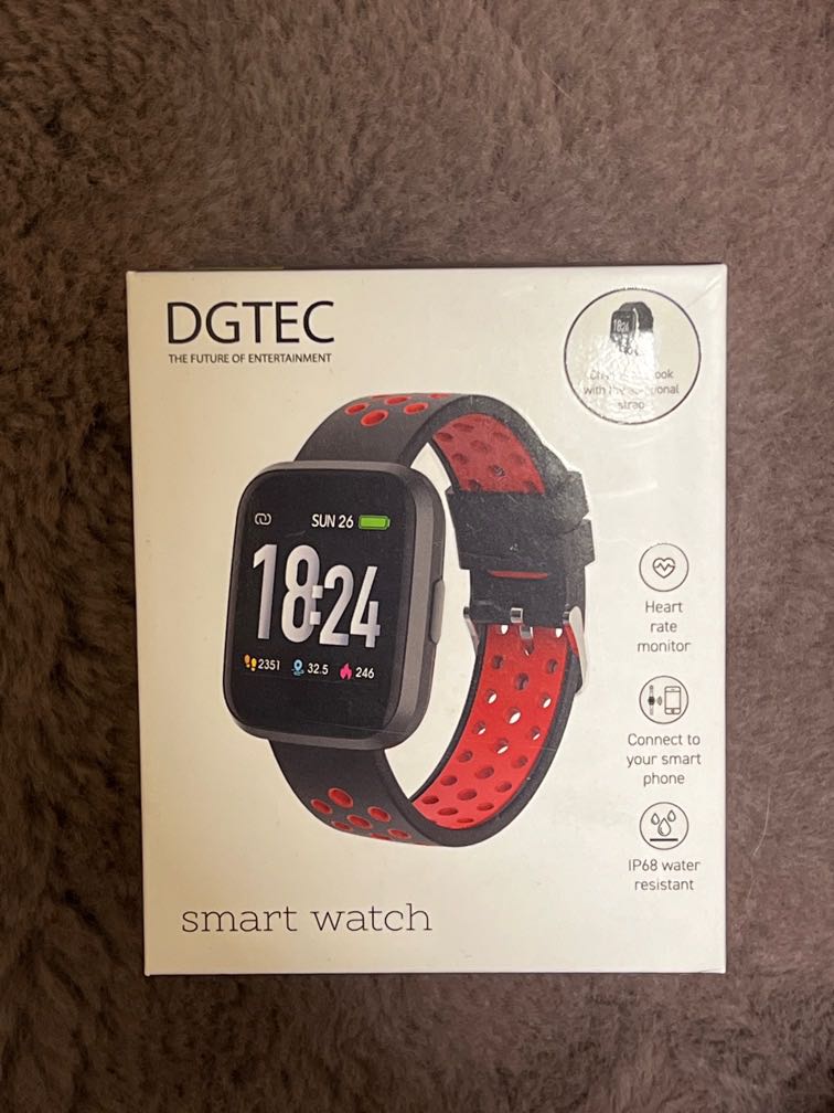 DGTEC Smart Watch, 手提電話, 智能穿戴裝置及智能手錶 - Carousell