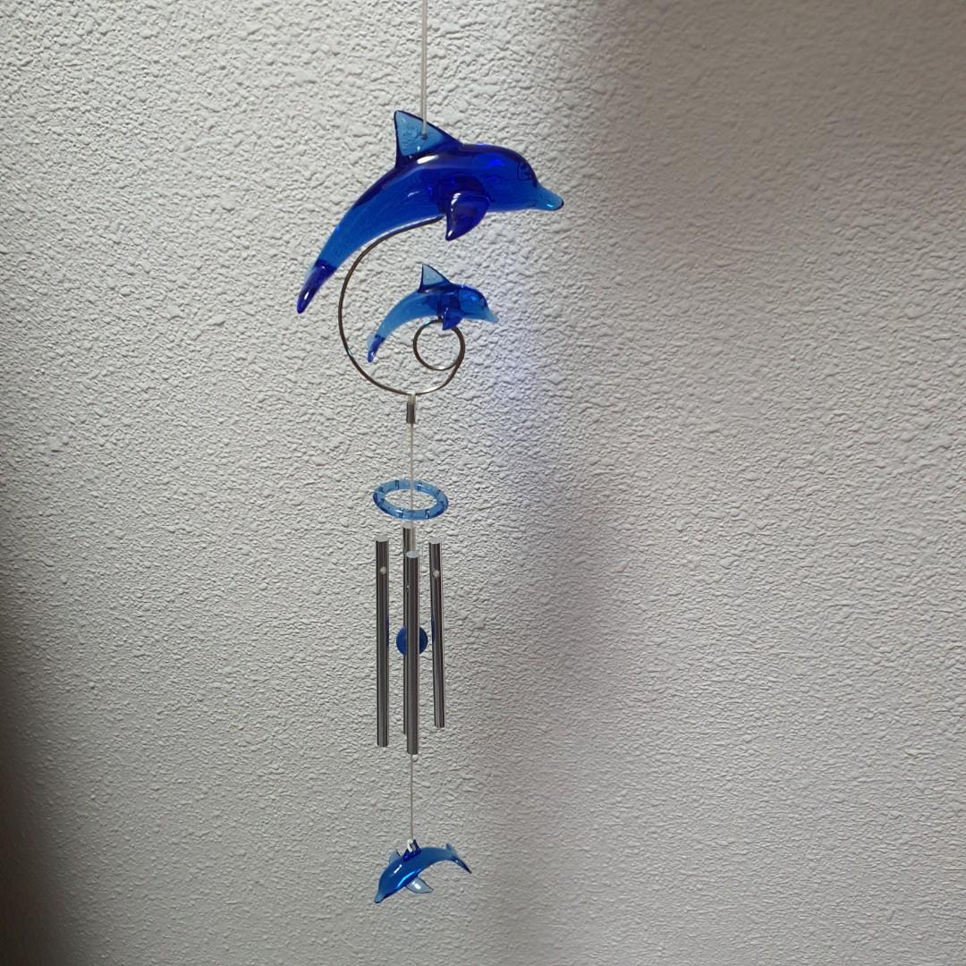 Dolphin Wind Chime, Furniture & Home Living, Home Decor, Other Home ...