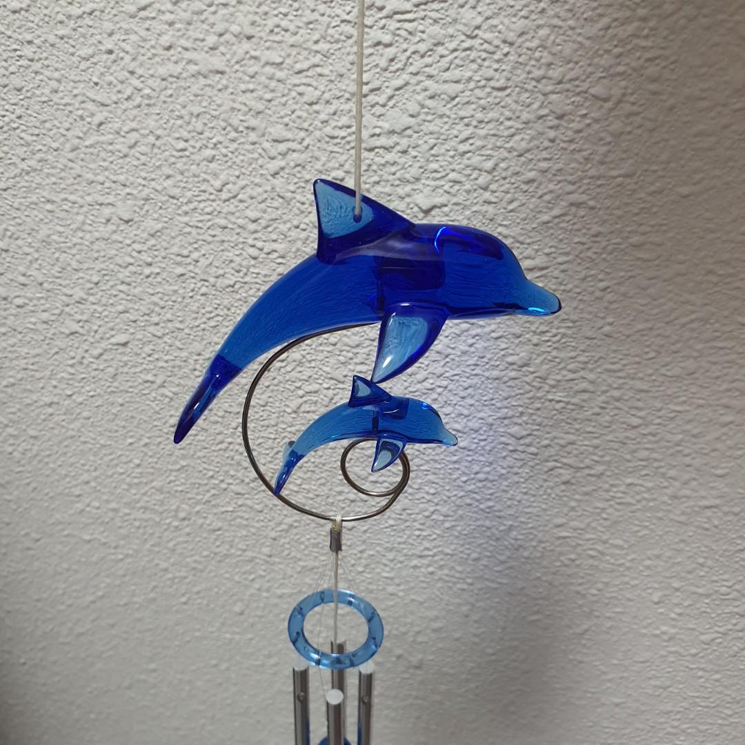 Dolphin Wind Chime, Furniture & Home Living, Home Decor, Other Home ...