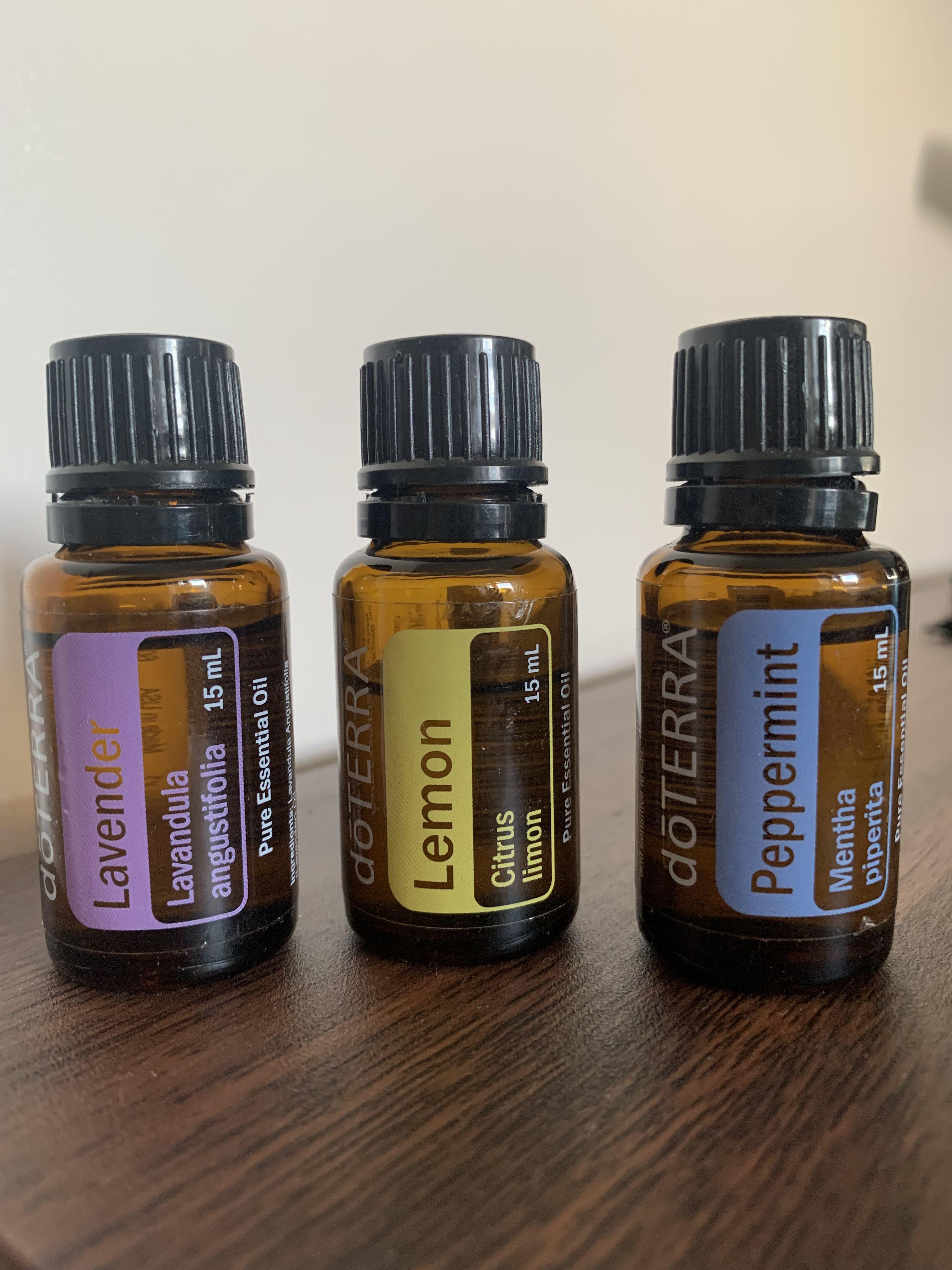DOTERRA Beginner's Trio 15ml from P4,100 to 1,800, Furniture & Home ...