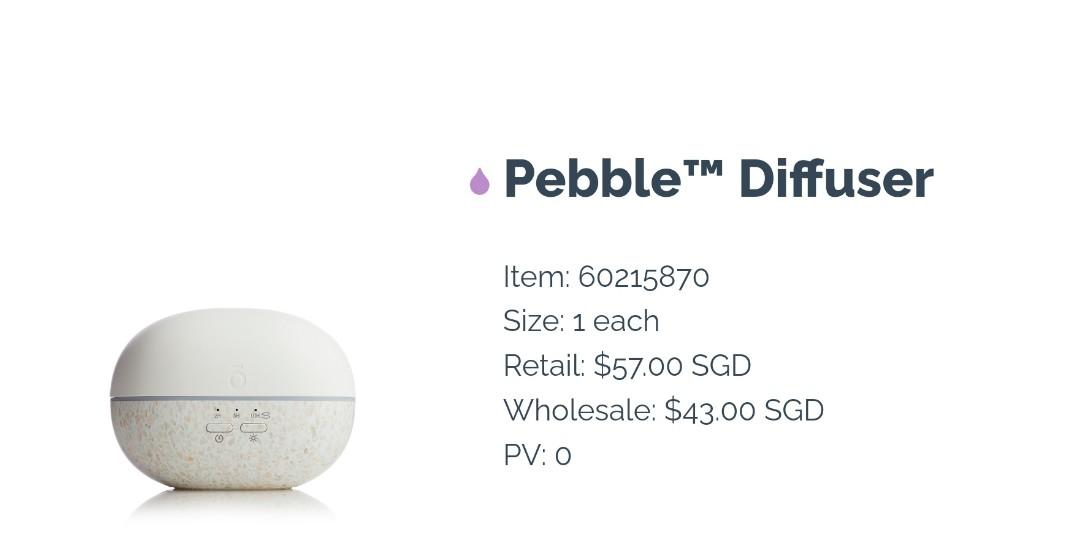 dOterra Pebble Diffuser, Everything Else on Carousell