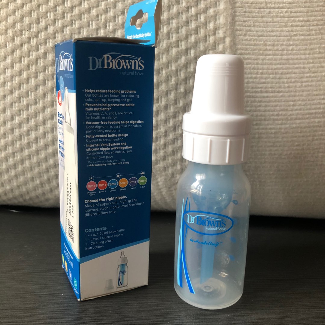 Dr. Browns - Milk Bottle 120 ml, Bayi & Anak, Perawatan & Makanan Anak ...