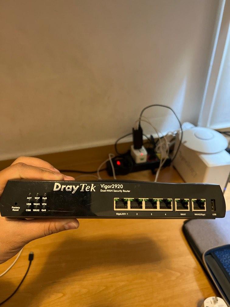 Draytek Vigor2920 Dual Wan Security Router Computers And Tech Parts And Accessories Networking On