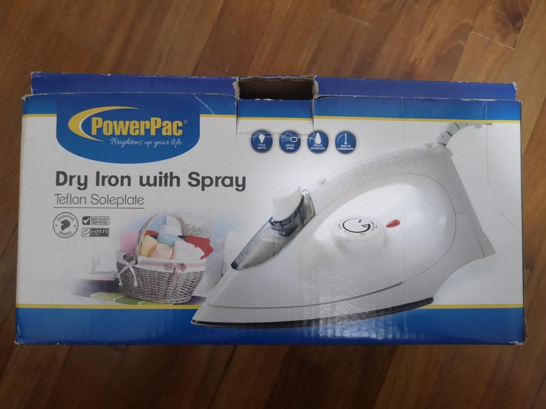 Dry iron with spray, TV & Home Appliances, Irons & Steamers on Carousell