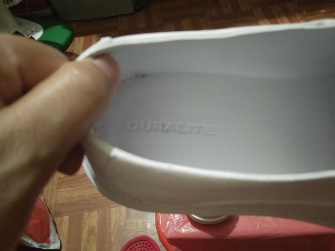 DURALITE WHITE SHOES, Men's Fashion, Footwear, Casual Shoes on Carousell