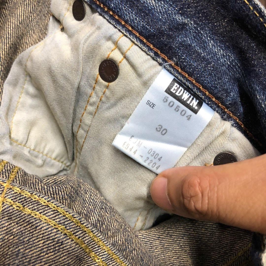 Edwin Selvedge Pants, Men's Fashion, Bottoms, Jeans on Carousell