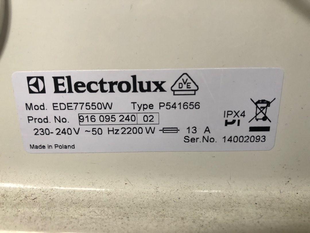 Electrolux dryer, TV & Home Appliances, Washing Machines and Dryers on ...