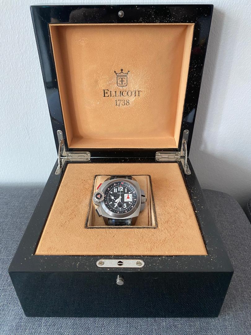 ELLICOTT 1738 - MACH ONE JET PILOT, Men's Fashion, Watches ...