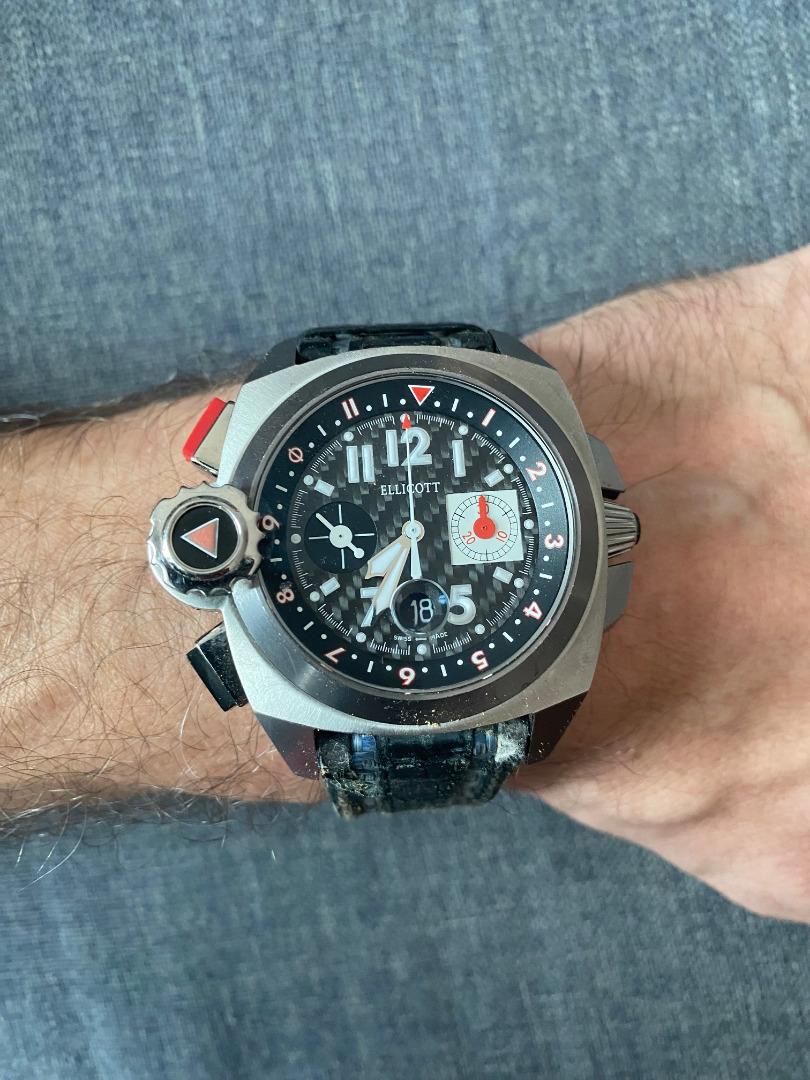 ELLICOTT 1738 - MACH ONE JET PILOT, Men's Fashion, Watches ...