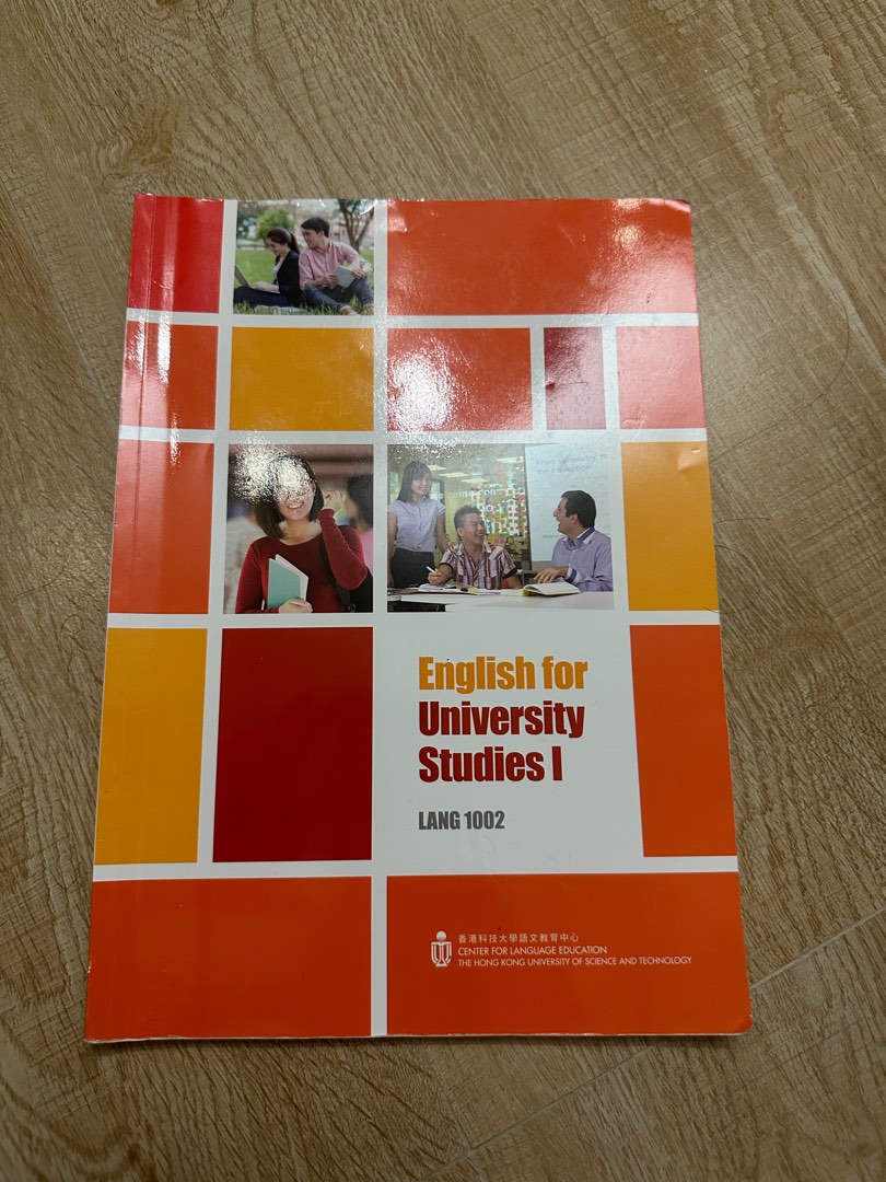 English for University Studies I - LANG 1002 - Center for Language ...